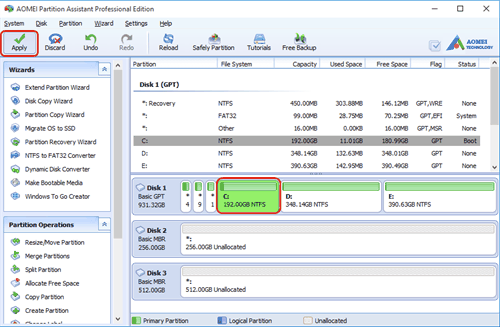 How To Move Unallocated Space To C Drive Without Deleting Partition