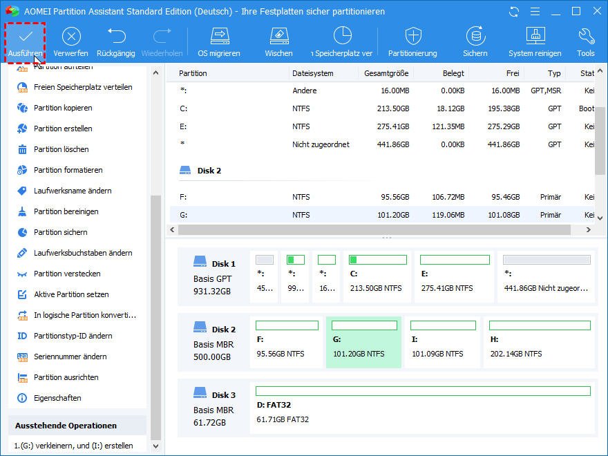 Wie kann man mehr als 4 Partitionen auf MBR in Windows 10/8/7 erstellen?
