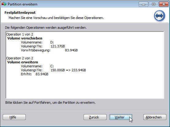 Laufwerk C: ist voll, wie zu beheben?