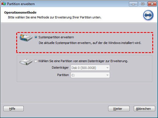 Laufwerk C: ist voll, wie zu beheben?