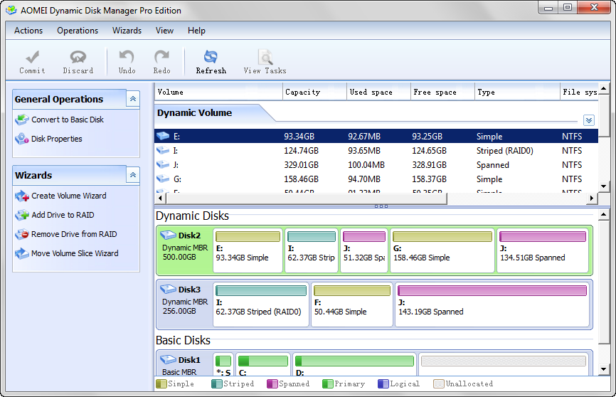 Powerful Dynamic Disk (alias Software RAID) and Dynamic Volume ...