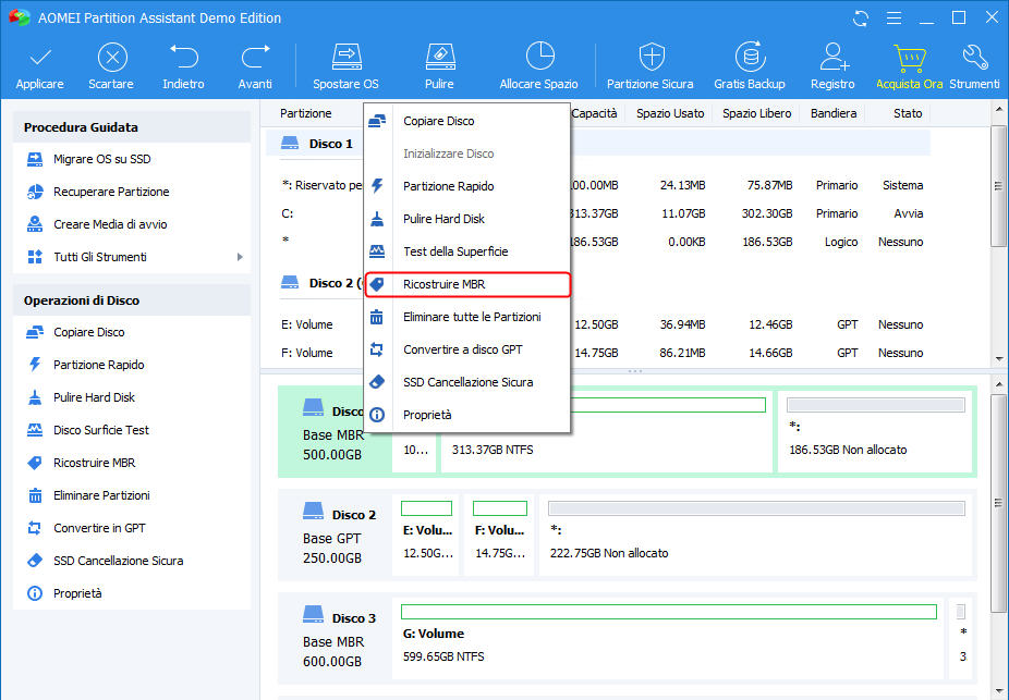 Ripristinare MBR su Hard Disk Esterno in Windows 7, 10 - Come Risolvere?