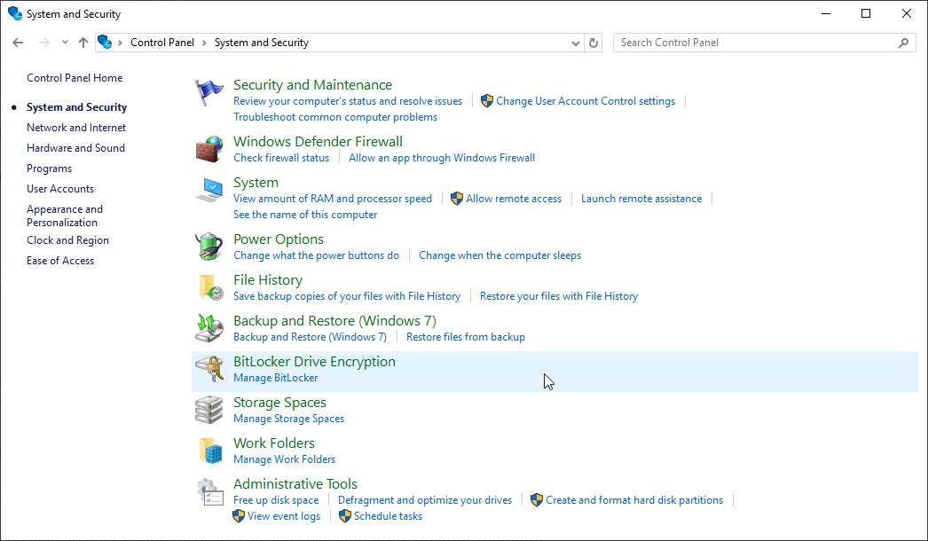 [Solved] Configure Windows Recovery Environment for BitLocker