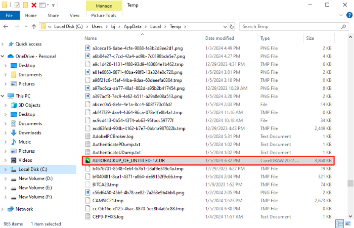 Wie kann man CorelDraw-Dateien wiederherstellen? So einfach!