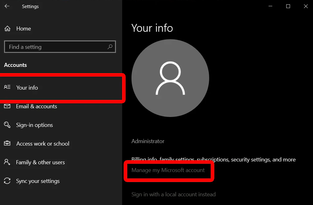 How to Change Administrator on Windows