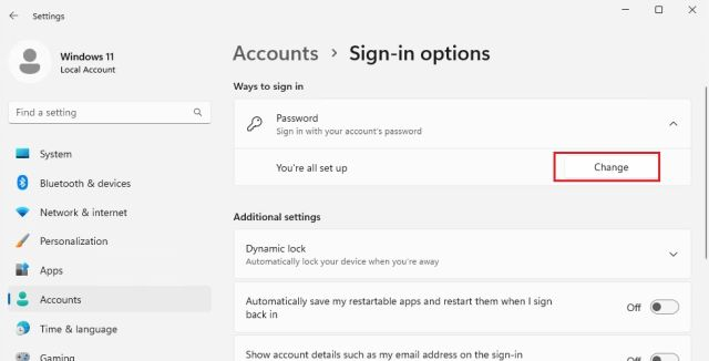 Comprehensive Guide: How to Change Password in Windows 11?