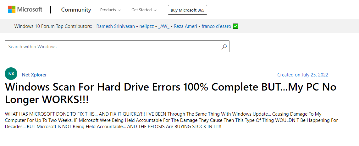 How to Check and Fix Hard Drive Errors in Windows 10/11?