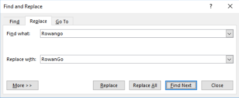 How to Search for Words in a Word Document and Recover Data