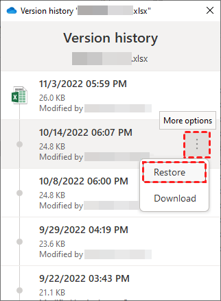 How Does Onedrive Recover Overwritten File
