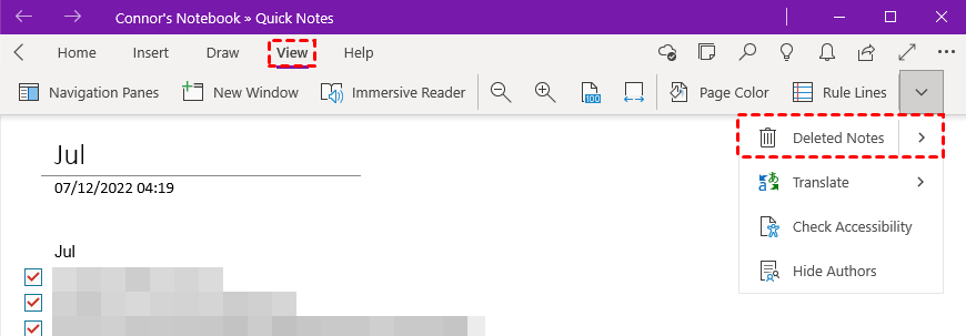 How to Recover Deleted OneNote Pages/Files? 3 Quick Ways Here!