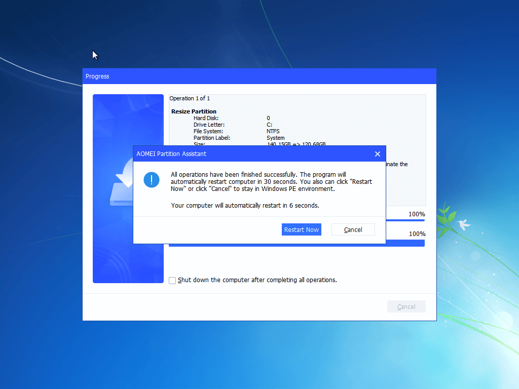 What is Partition Assistant Restart Mode?