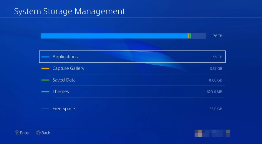 Fixed: PS4 Insufficient Storage Space