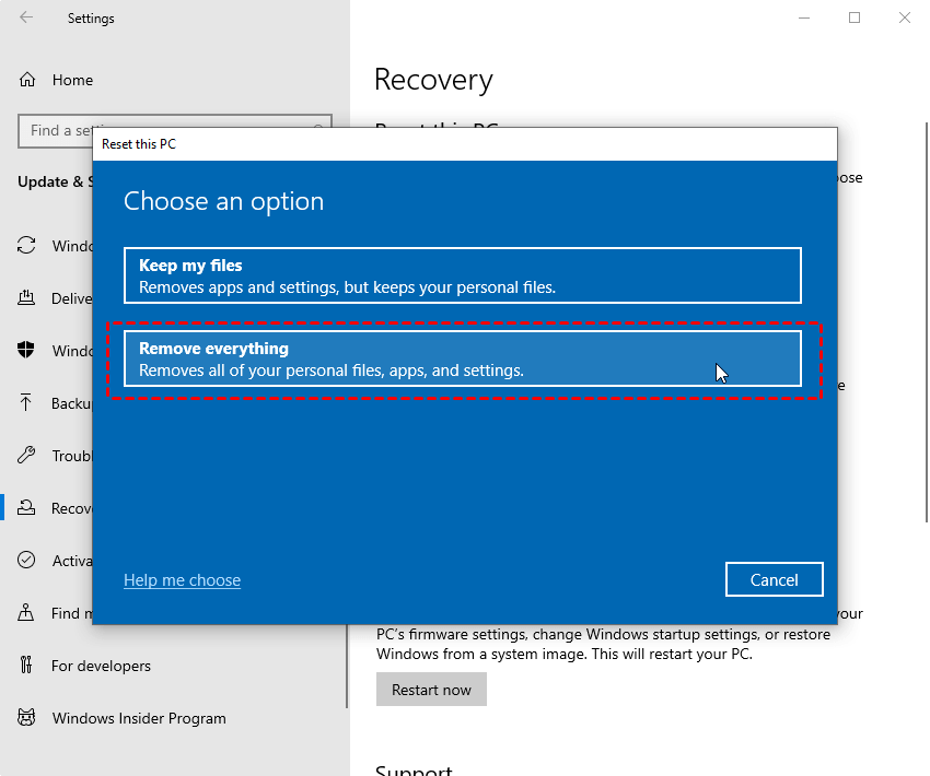 How to Hard Reset A Windows Laptop