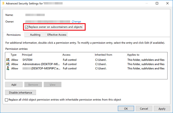 Windows 10: How to Access User Folders on an Old Hard Drive?