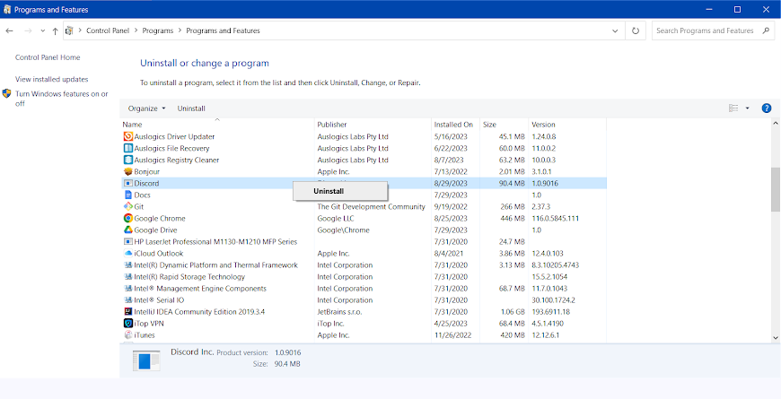 How to Delete Discord from PC