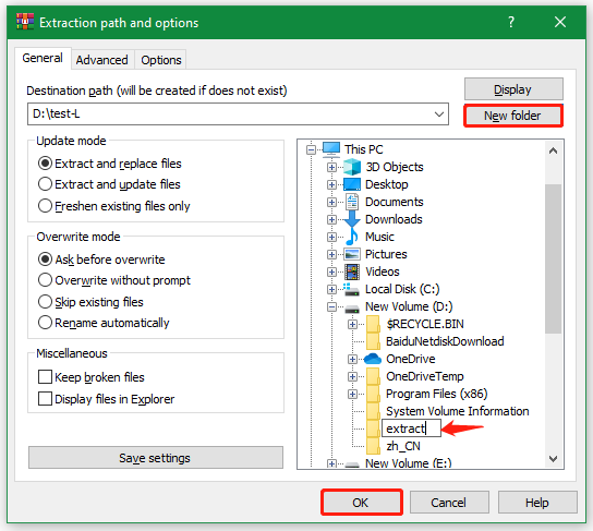 How to Fix WinRAR Write Error There Is Not Enough Space on the Disk?