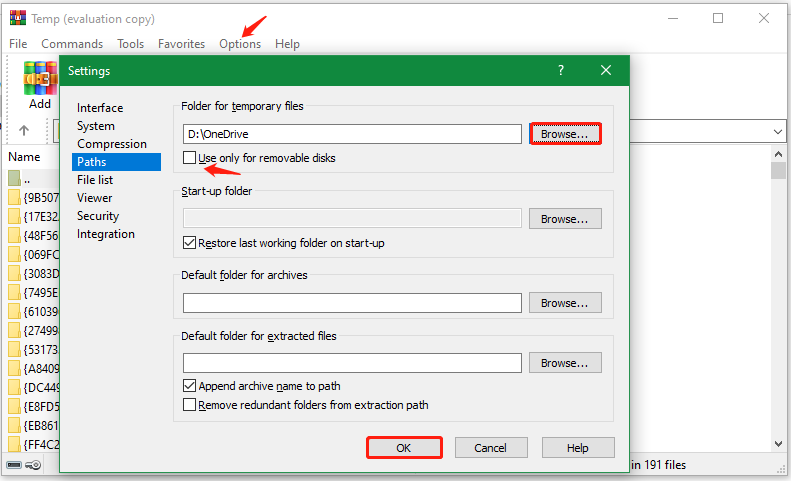 How to Fix WinRAR Write Error There Is Not Enough Space on the Disk?