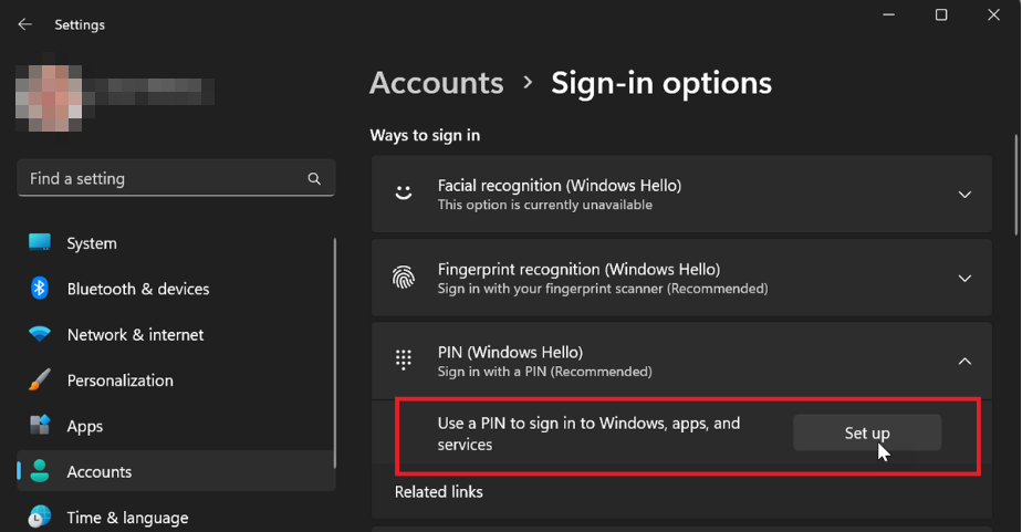 Is Windows Hello Password Different As My Microsoft Password?