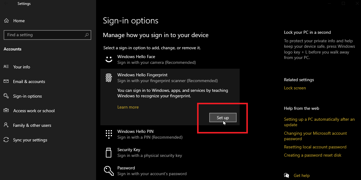 Is Windows Hello Password Different As My Microsoft Password?