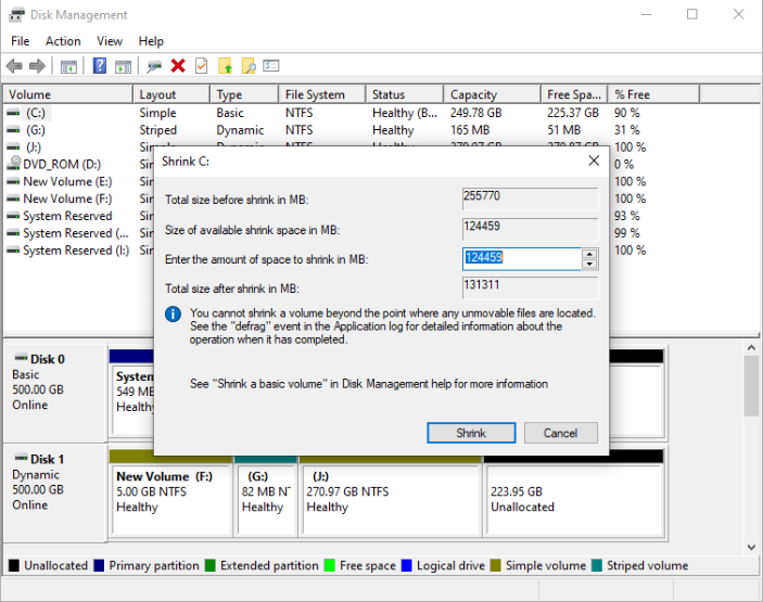 How to Create D Drive from C Drive in Windows 10