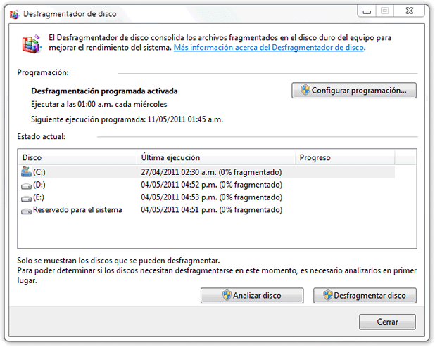 ¿Cómo Desfragmentar Disco Duro y Partición?