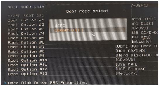 [Guía]: Arrancar desde modo de BIOS heredado o UEFI con éxito