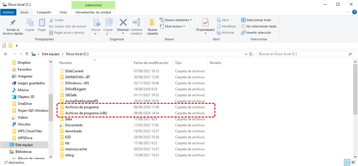 No se Puede Encontrar la Carpeta de Programas Windows 10 | ¿Cómo ...