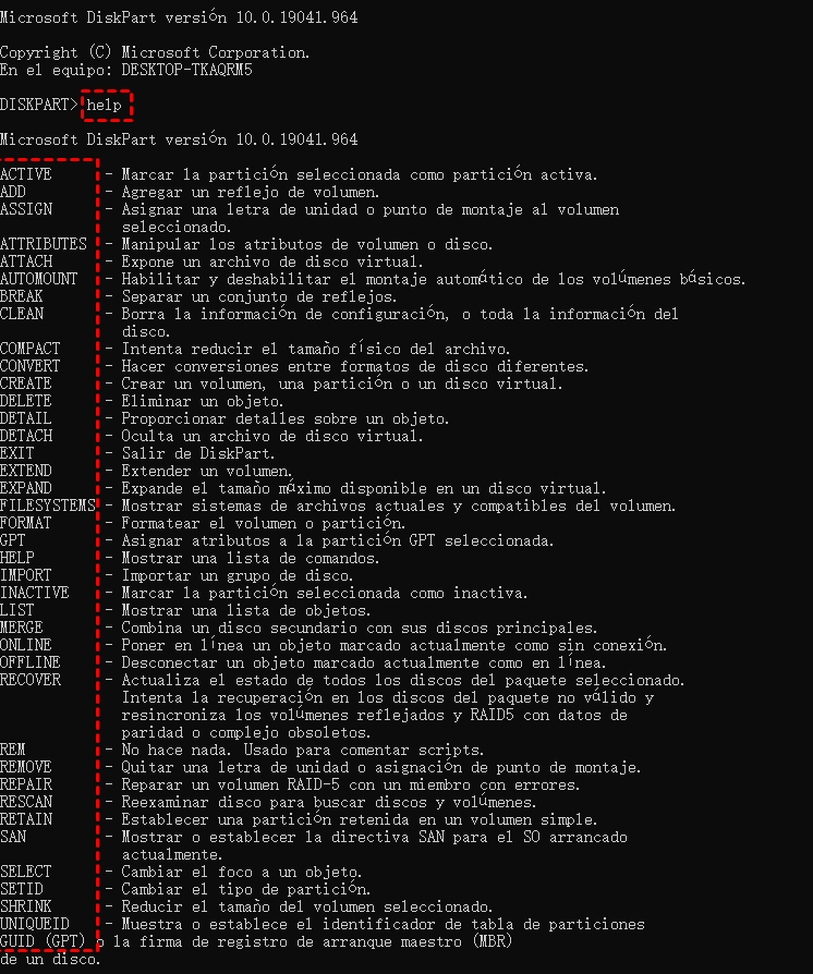 ¿Se puede utilizar DiskPart para mover particiones en Windows 11, 10, 8, 7?