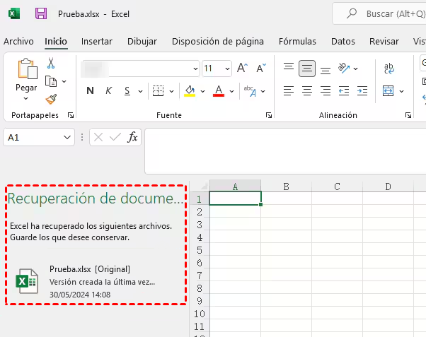 El archivo de Excel desapareció después de guardar: ¿Cómo recuperar ...