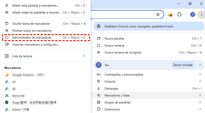 ¿Dónde se guardan los marcadores de Google Chrome en tu PC?