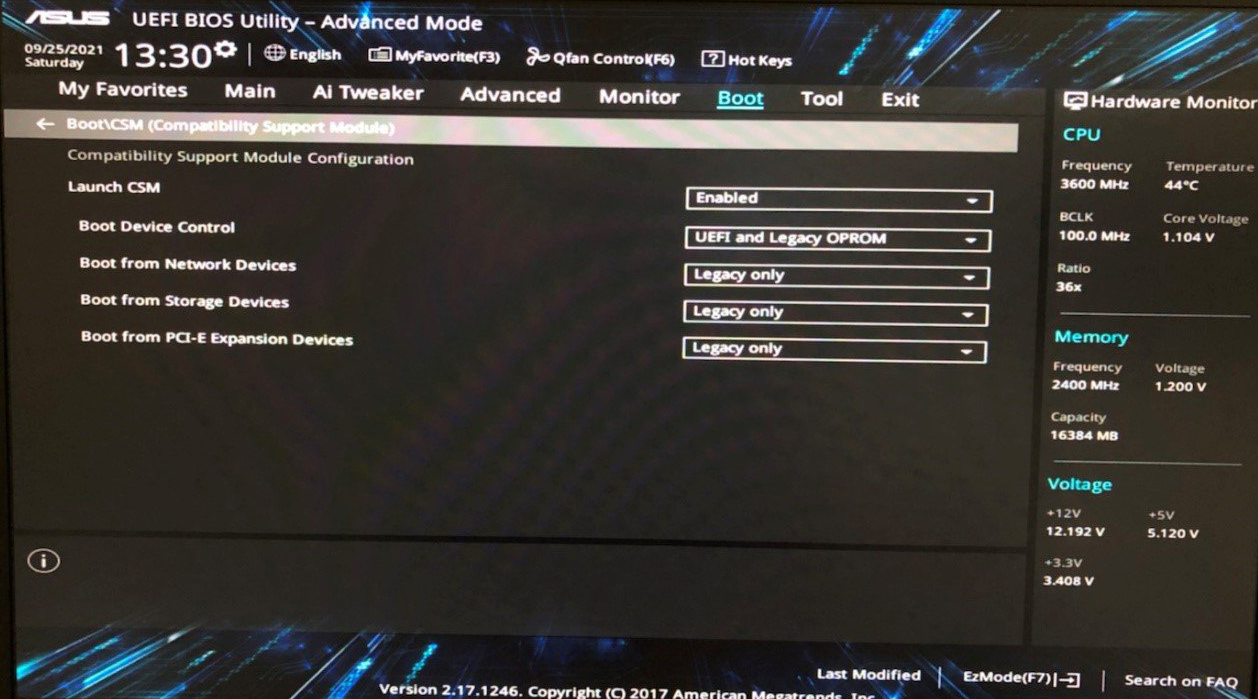 Cómo Cambiar el Modo de Arranque de Legacy a UEFI
