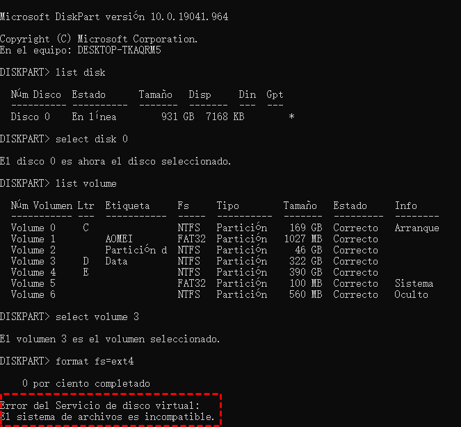 Formatear fácilmente Ext4 en Windows 11, 10, 8, 7 | Freeware Descargar