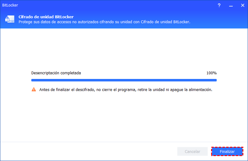 ¿Cómo Cifrar y Gestionar BitLocker Fácilmente en Partition Assistant?