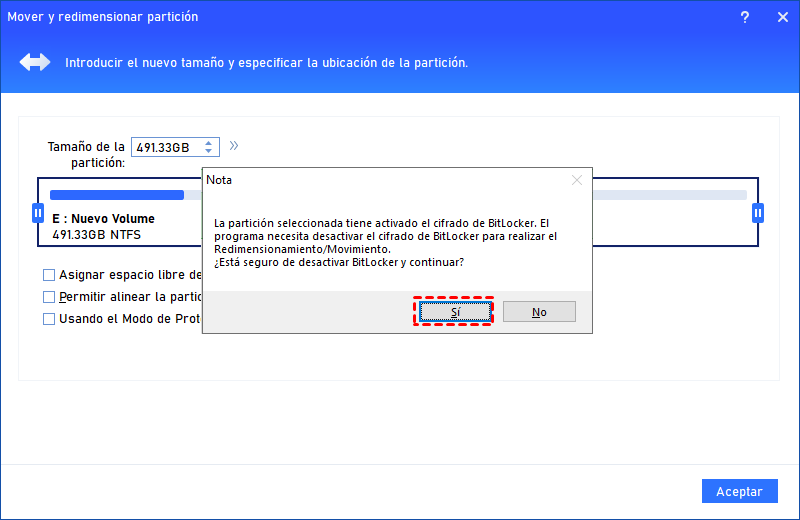 ¿Cómo Cambiar el Tamaño de la Partición Cifrada con BitLocker en Windows 10?