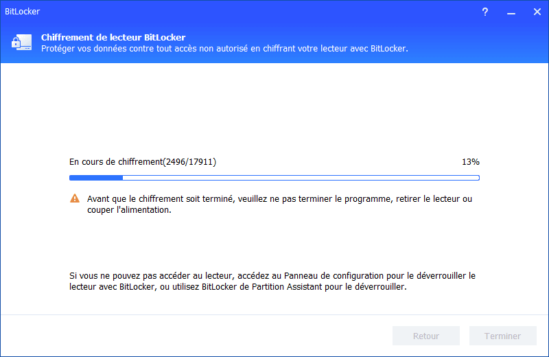 Le chiffrement de lecteur BitLocker permet-il un chiffrement complet du ...