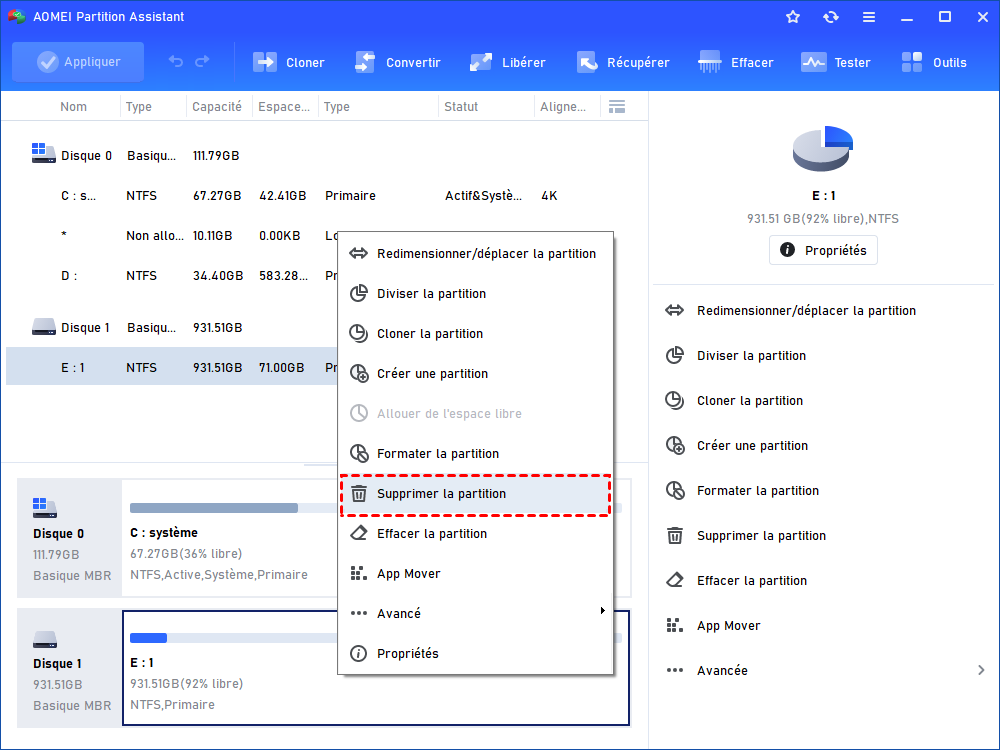 [Résolu] Puis-je supprimer la partition WINRETOOLS dans Windows 10