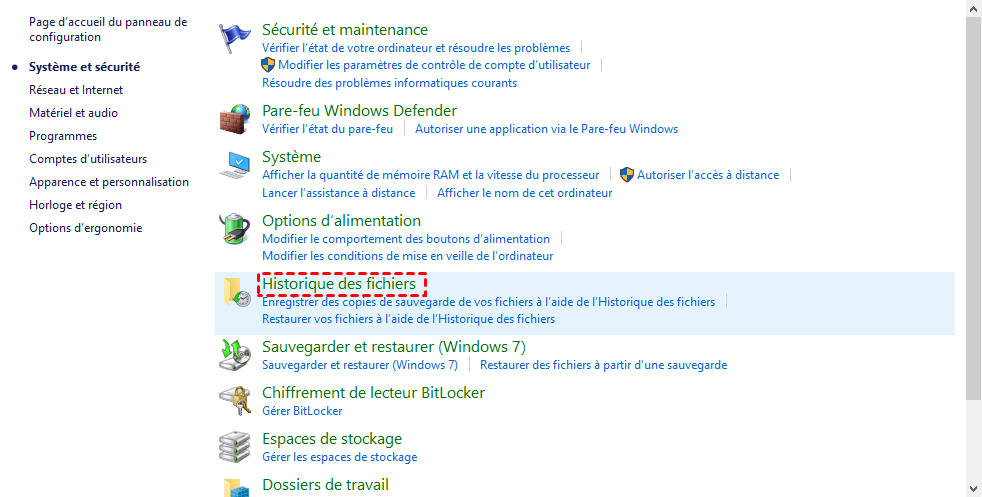 Comment activer l'Historique des fichiers sous Windows 11/10 : Guide ...