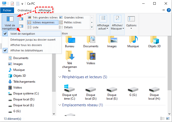 La barre latérale de l'Explorateur de fichiers est manquante ? Réparez-la maintenant