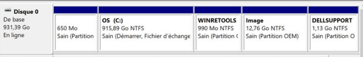 [Résolu] Puis-je supprimer la partition WINRETOOLS dans Windows 10