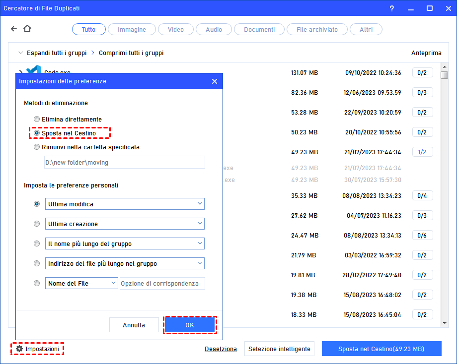 Come Trovare i file duplicati facilmente ed eliminarli con AOMEI Partition Assistant?